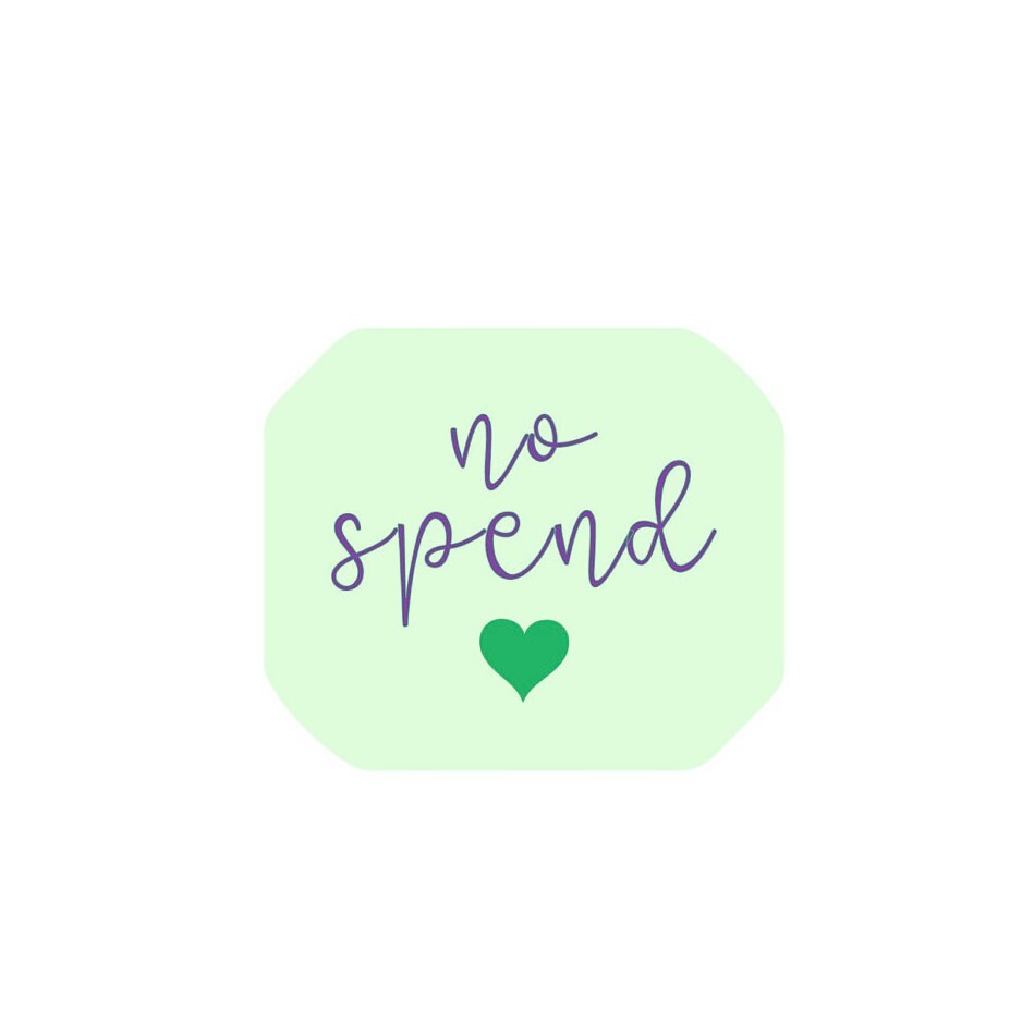 No-spend Stickers / Budget Stickers / Expense Tracker / Spending ...