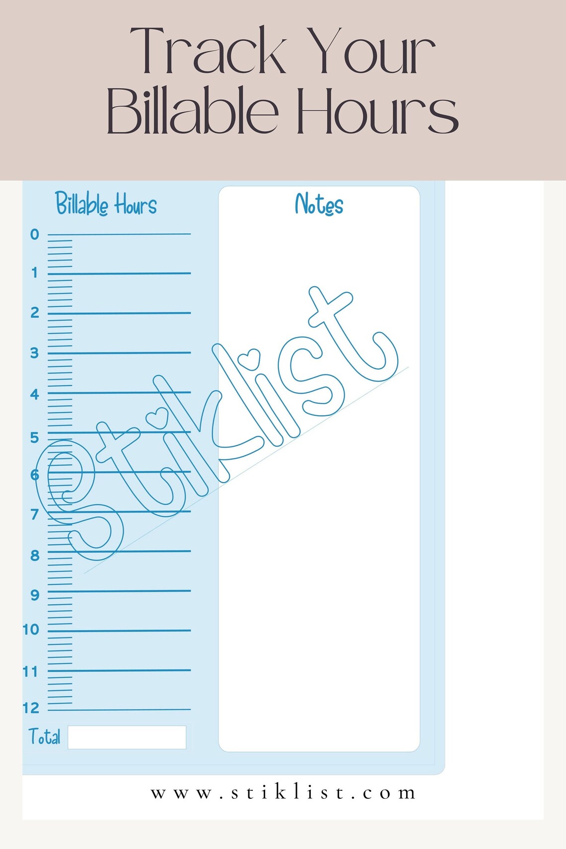 Attorney Billable Hours Tracker Digital Printable Client Tracker Notes ...