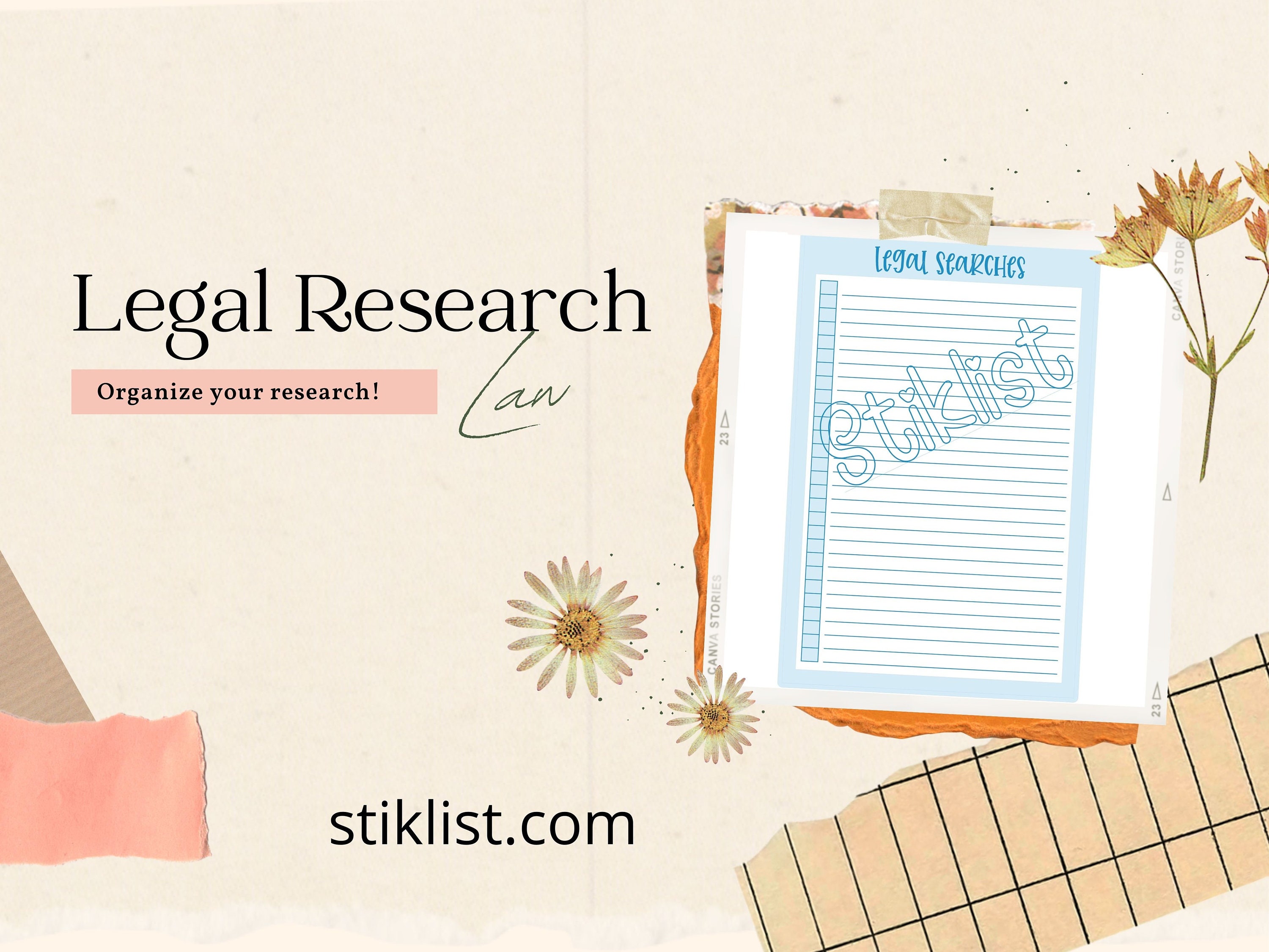 Legal Research Summary for Lawyers and Attorneys Instant Digital ...