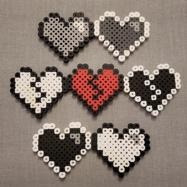 Perler Bead Heart - Etsy