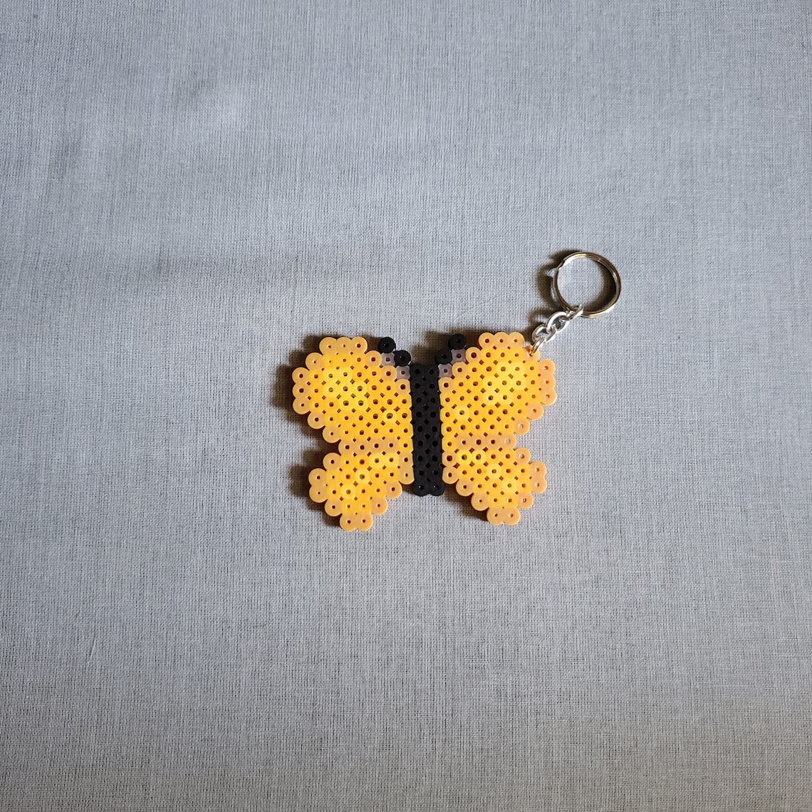 Butterfly Perler Bead Keychain - Etsy