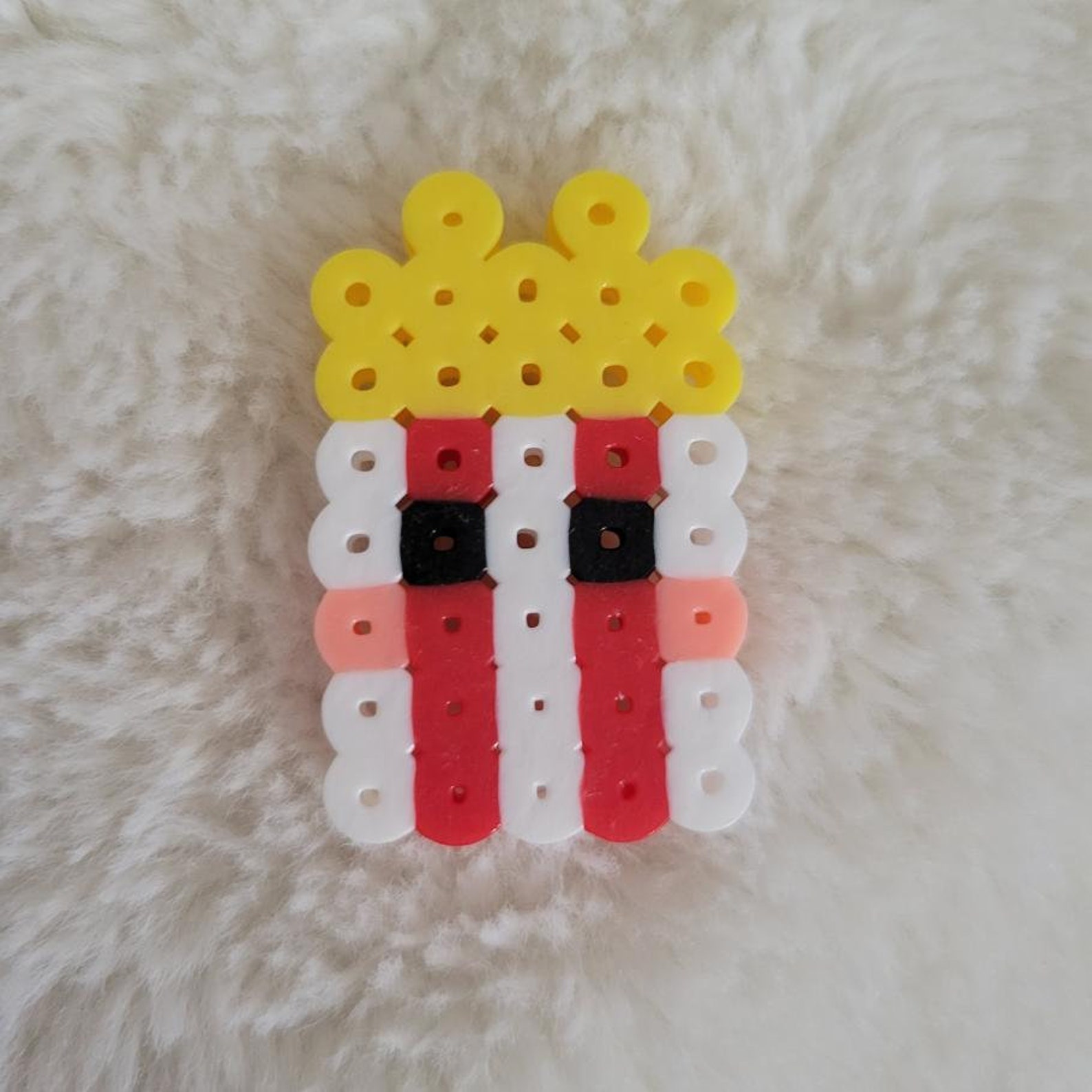 Assorted Food Perler Bead Keychains - Etsy