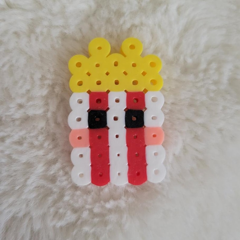 Assorted Food Perler Bead Keychains - Etsy
