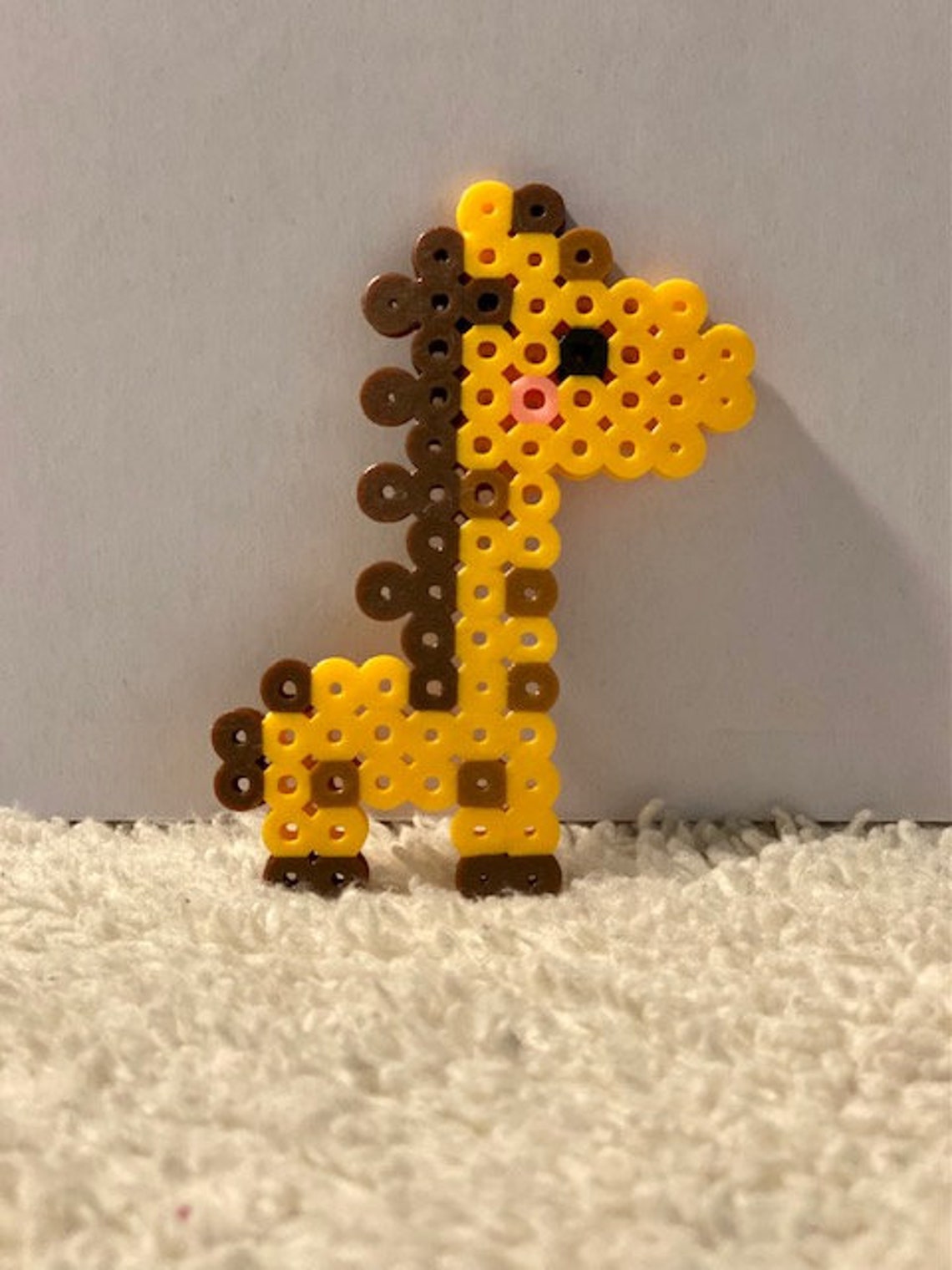 Animal Perler Bead Keychain - Etsy