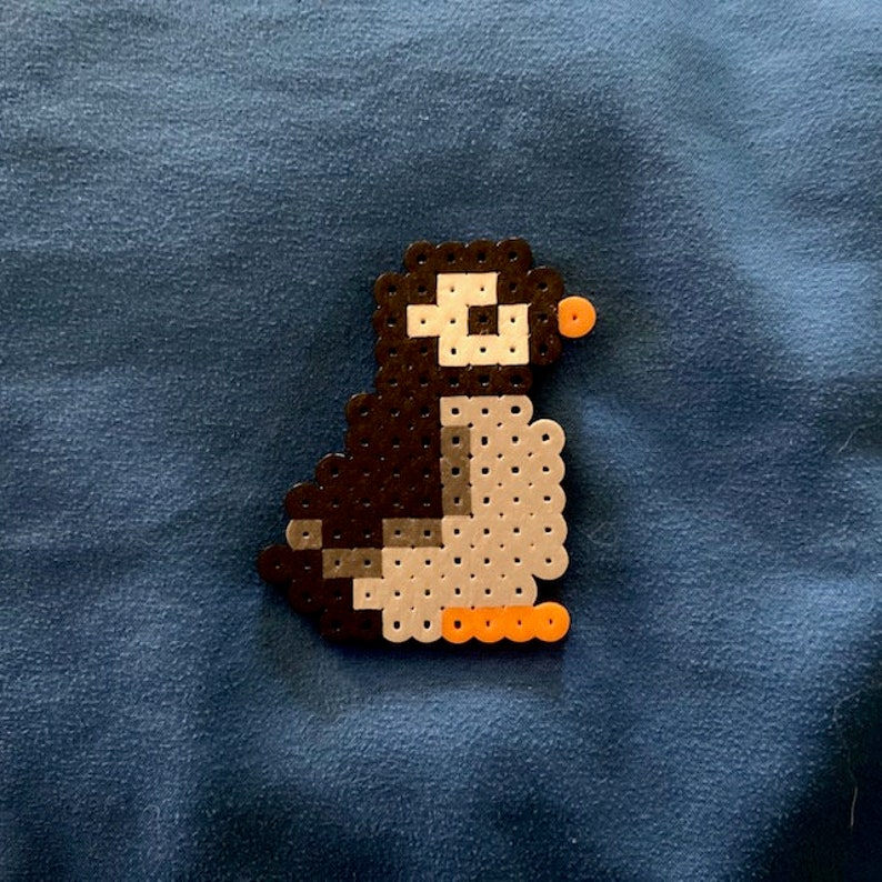 Animal Perler Bead Keychain - Etsy