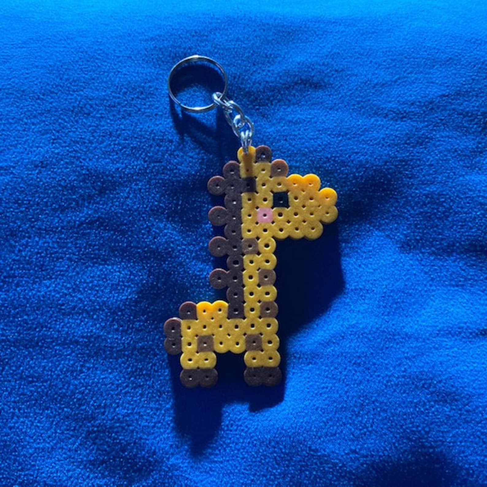 Animal Perler Bead Keychain - Etsy