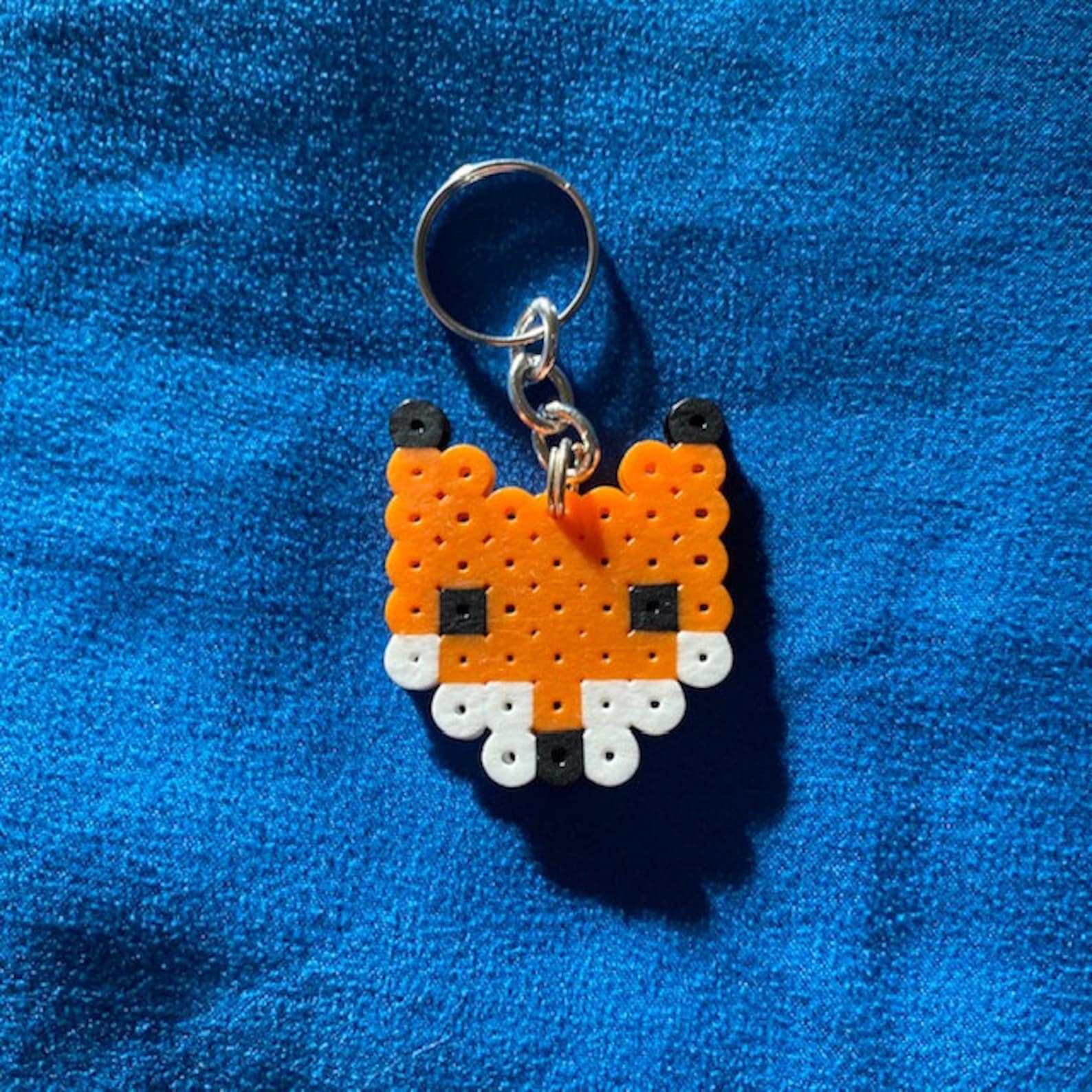 Animal Perler Bead Keychain - Etsy