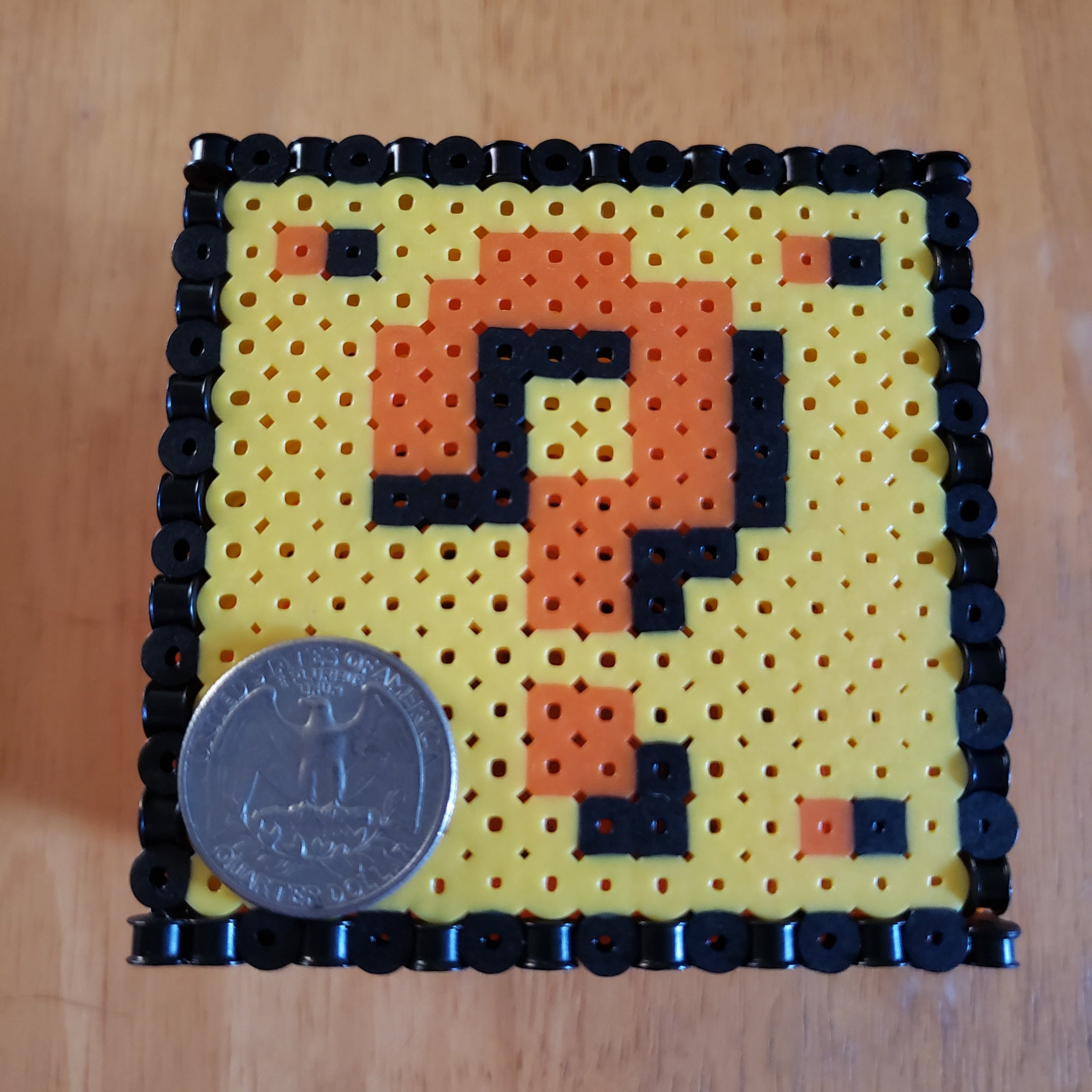 Mario Perler Bead Coin Bank - Etsy