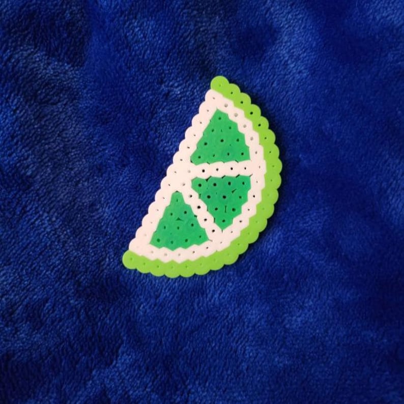 Fruit Perler Bead Keychain - Etsy