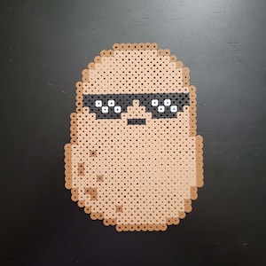 Stud Spud Perler Bead Art - Etsy
