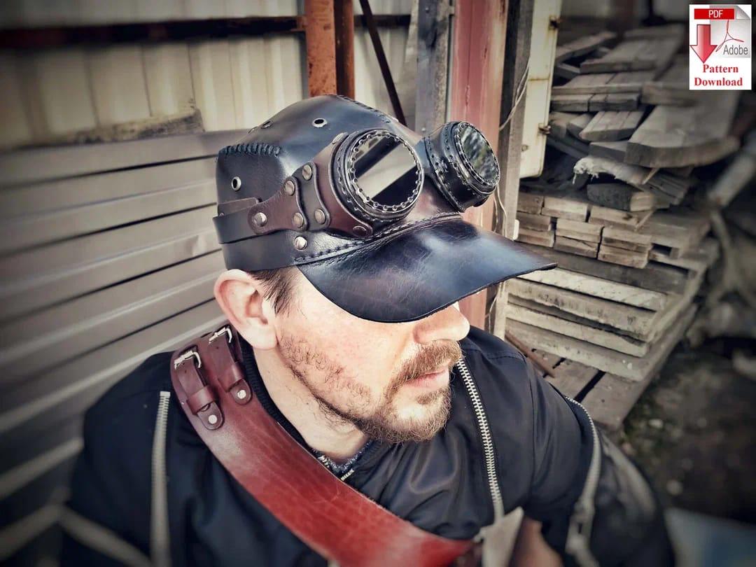Steampunk Goggles Pattern V1, Leather, Digital Download, PDF - Etsy