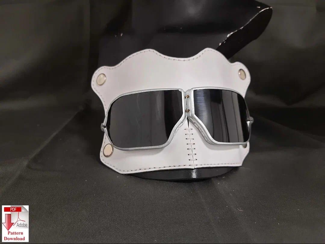 Pattern Goggles V3 Legendary Helmet, Leather Digital Download, PDF - Etsy