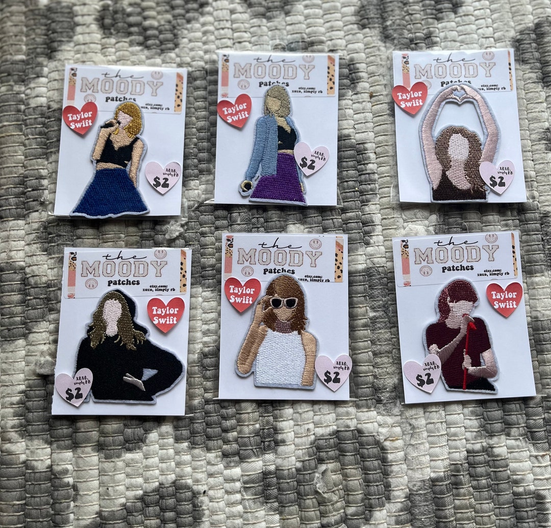 Taylor Swift Iron-on Patches - Etsy