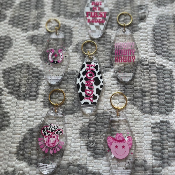 Preppy Keychain - Etsy