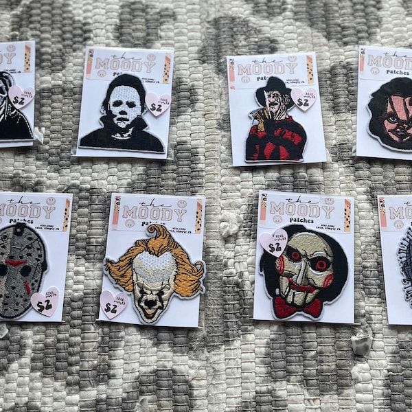 Horror Patch - Etsy