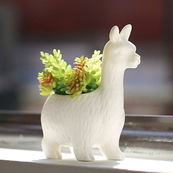 Llama Planter Pot for Succulents & Plants Planter Pot - Etsy.de