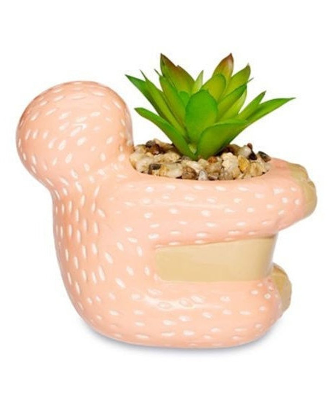 Pink Sloth Planter Pot for Succulents & Plants Succulent | Etsy