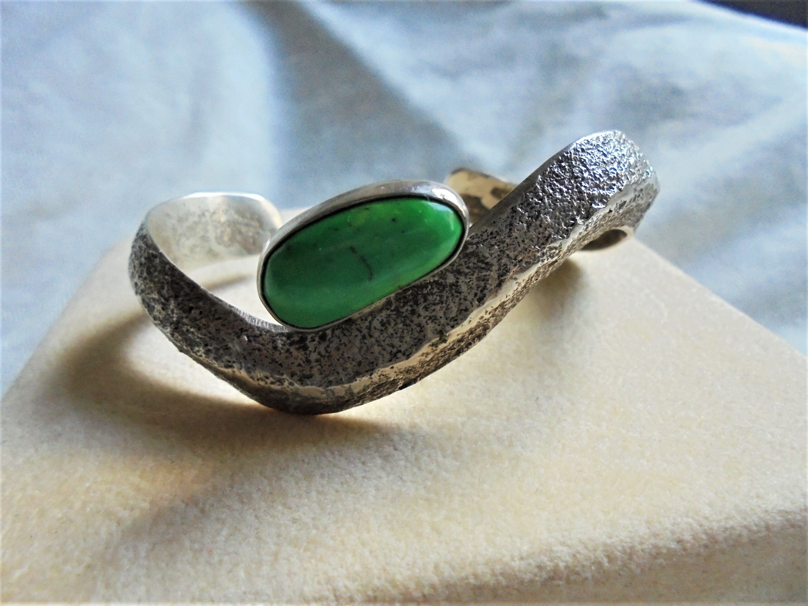 Navajo Rare IRA CUSTER Tufacast ITC Native American Sterling Silver ...
