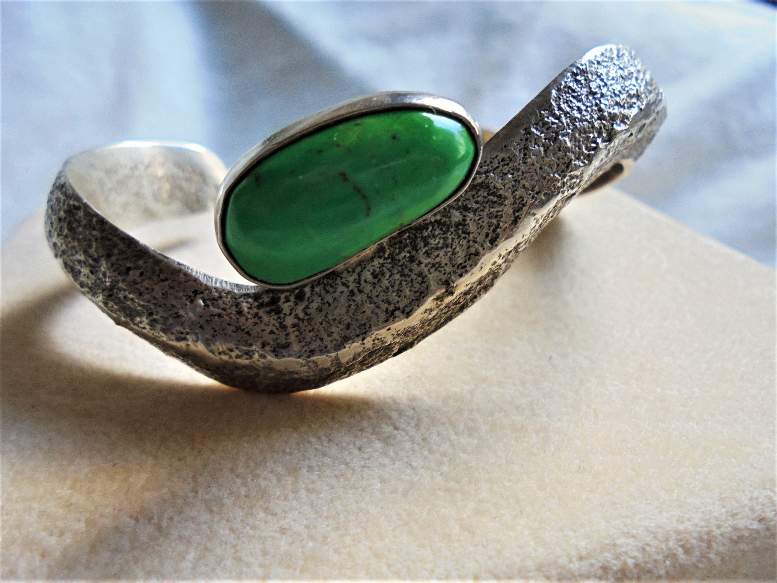 Navajo Rare IRA CUSTER Tufacast ITC Native American Sterling Silver ...