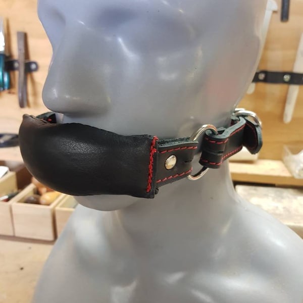Leather Panel Gag - Etsy