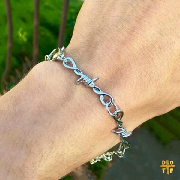Barbed Wire Bracelet - Etsy