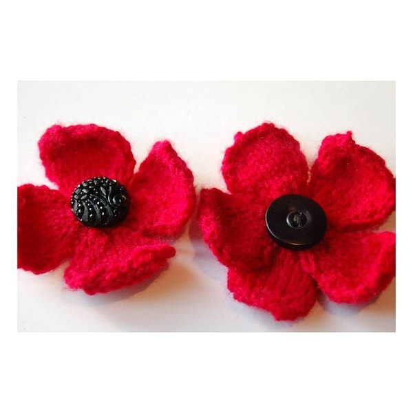 Poppy Knitting Pattern - Etsy