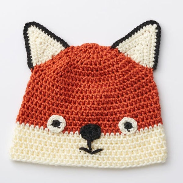 Crochet Fox Hat - Etsy