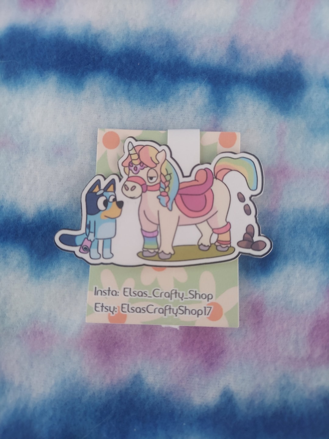 Bluey and Buttermilk Magnetic Bookmark - Etsy