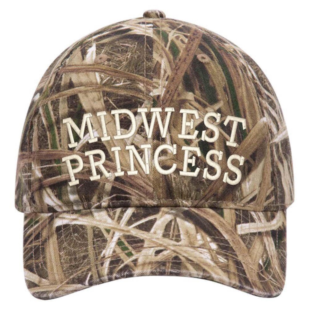 Midwest Princess Embroidered Hats-mossy-oak-camo-cotton-unstructured ...