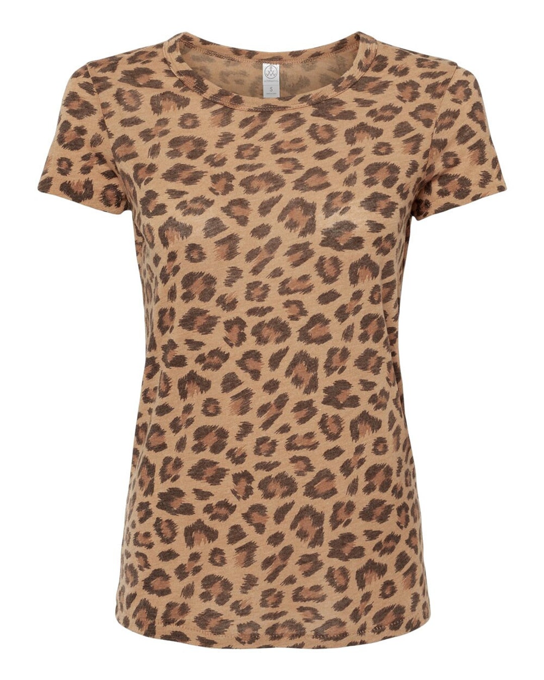 Leopard Print Lightweight Women's T-shirt-summer Styles-casual-stylish ...