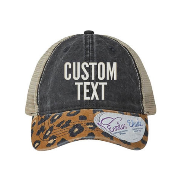 Leopard Print Hat - Etsy