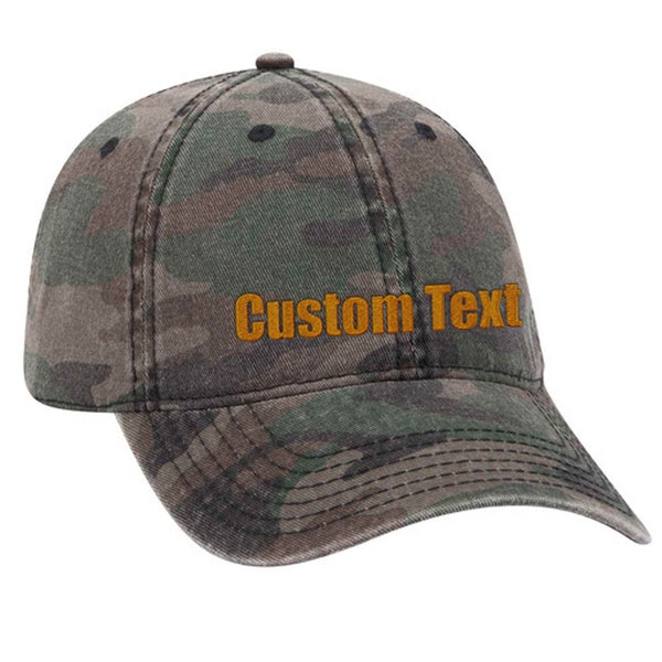 Camo Hat - Etsy