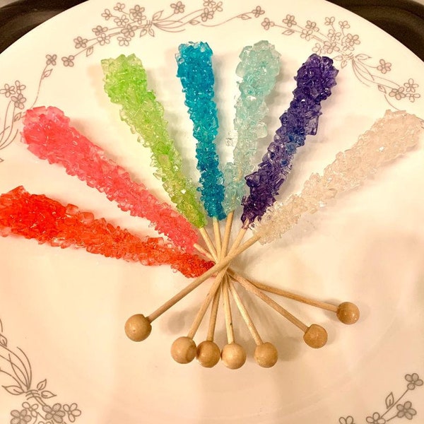 Rock Candy Sticks - Etsy