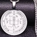 Sigil of VUAL Pendant Stainless Steel Demon Seal Pendant Satan - Etsy