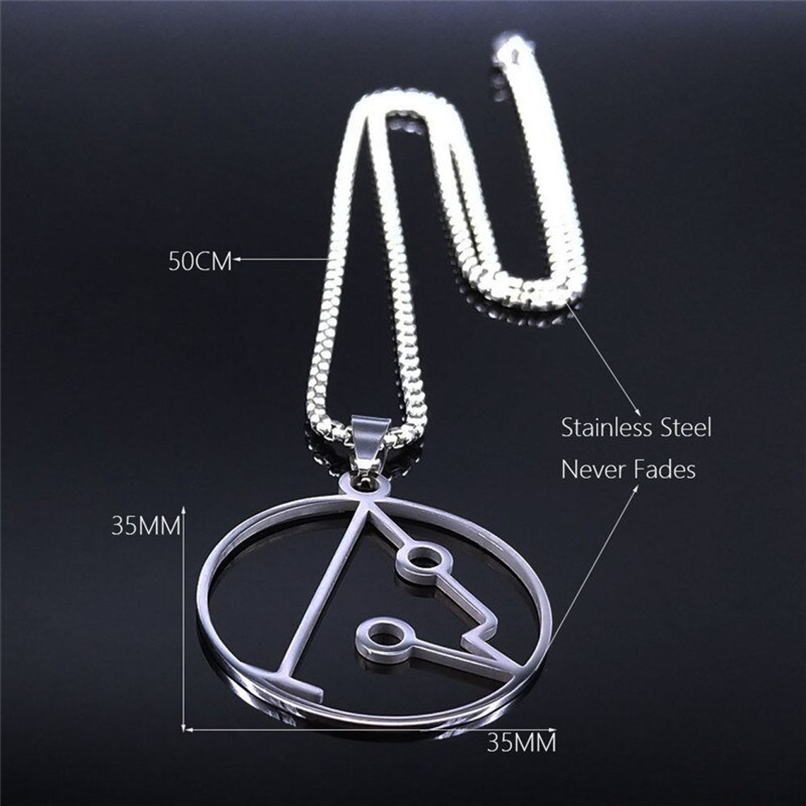 Sigil of Archangel Metatron Pendant Stainless Steel Religious - Etsy