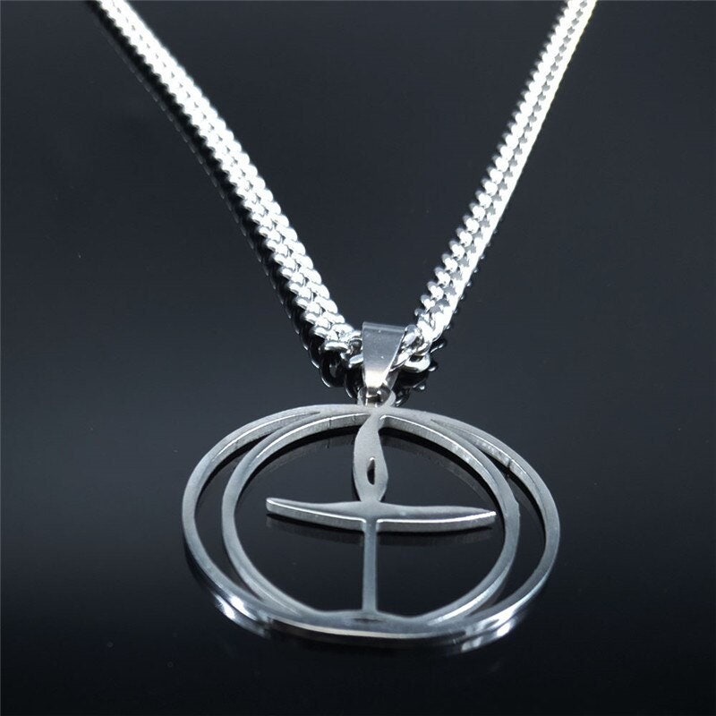 Unitarian Universalism Pendant Stainless Steel Jewelry - Etsy