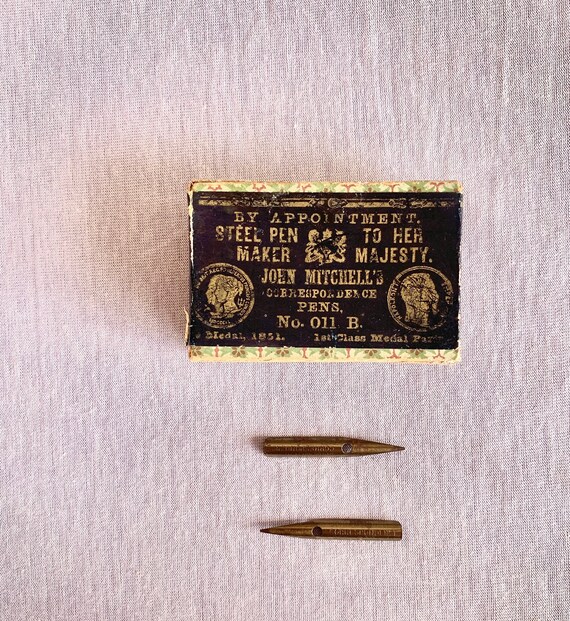 Vintage John Mitchell's Nibs No 011B - Etsy