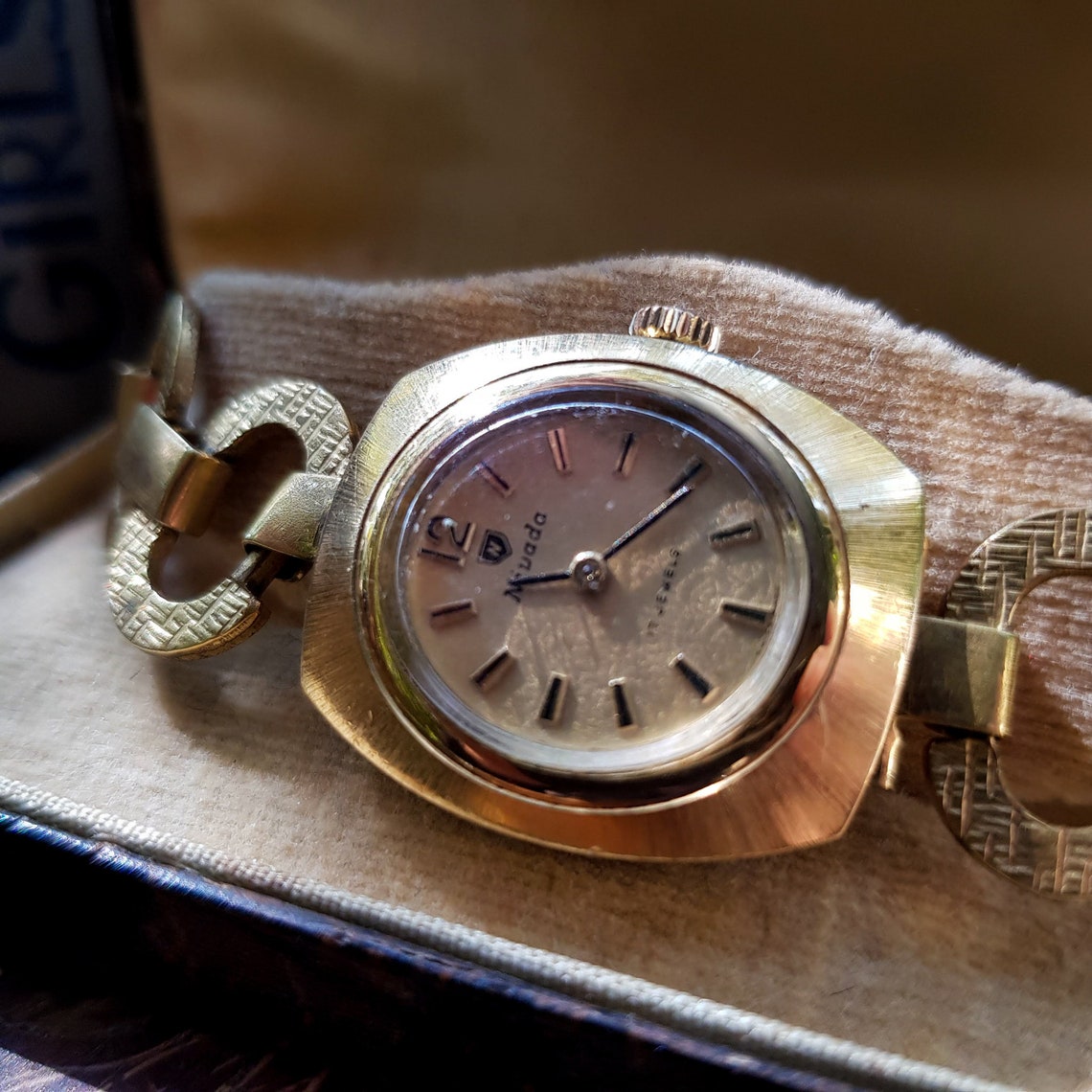 Nivada Watch Nivada Ladies Watch, Vintage 1970s, Gold Plated Watch ...