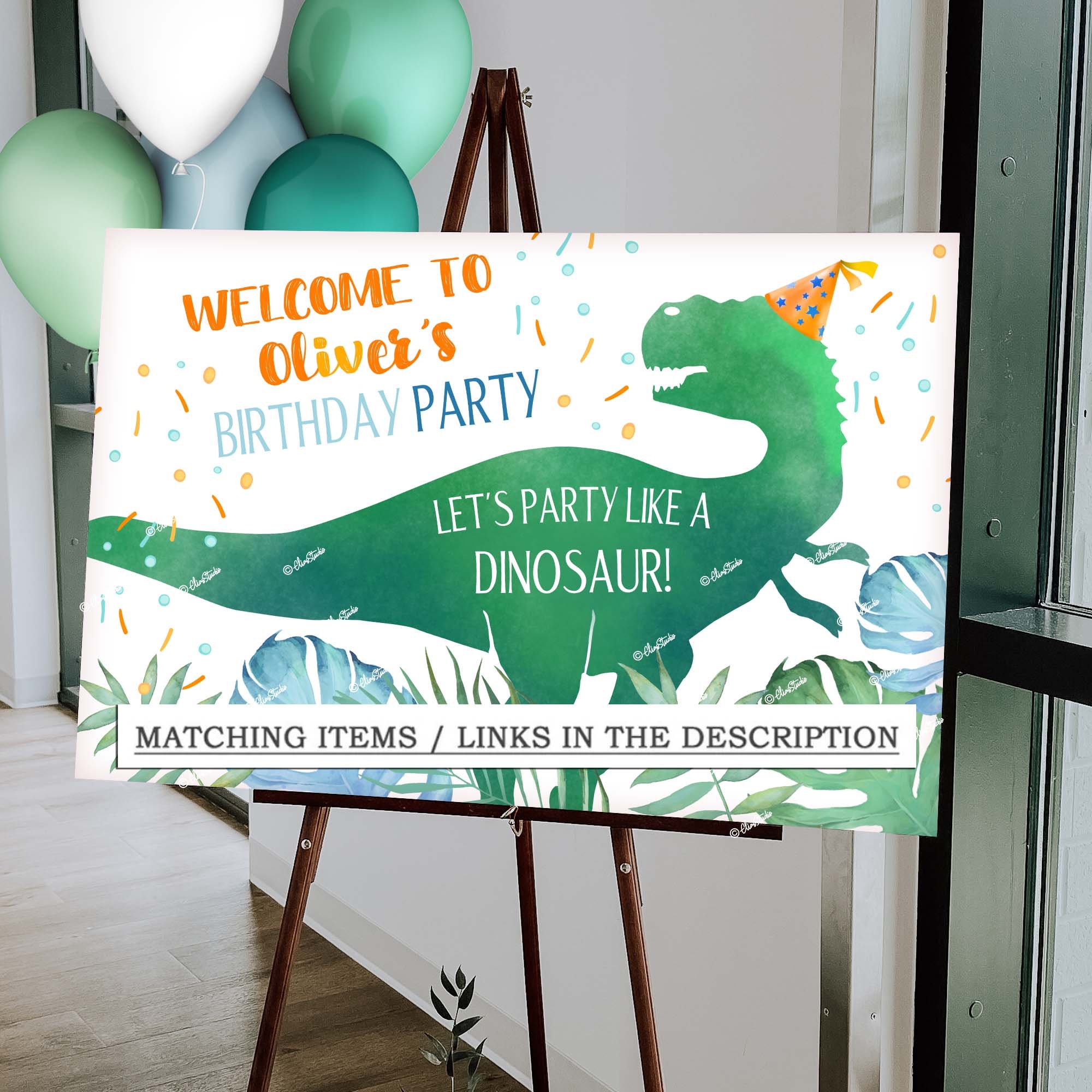 Editable T-rex Dinosaur Birthday Favors Tags, Dino Birthday Boy Thank ...