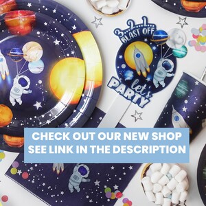 Outer Space Double Birthday Welcome Sign Personalized With Photo ...
