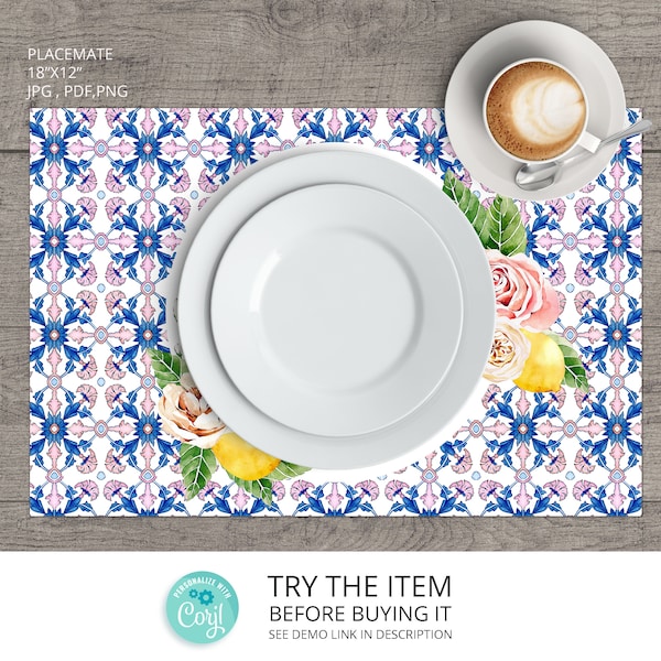 Paper Placemats - Etsy