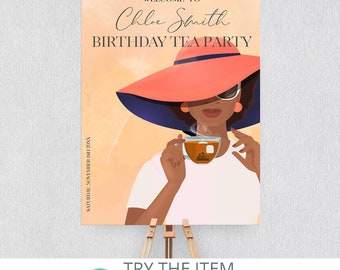 Tea Party Sign - Etsy