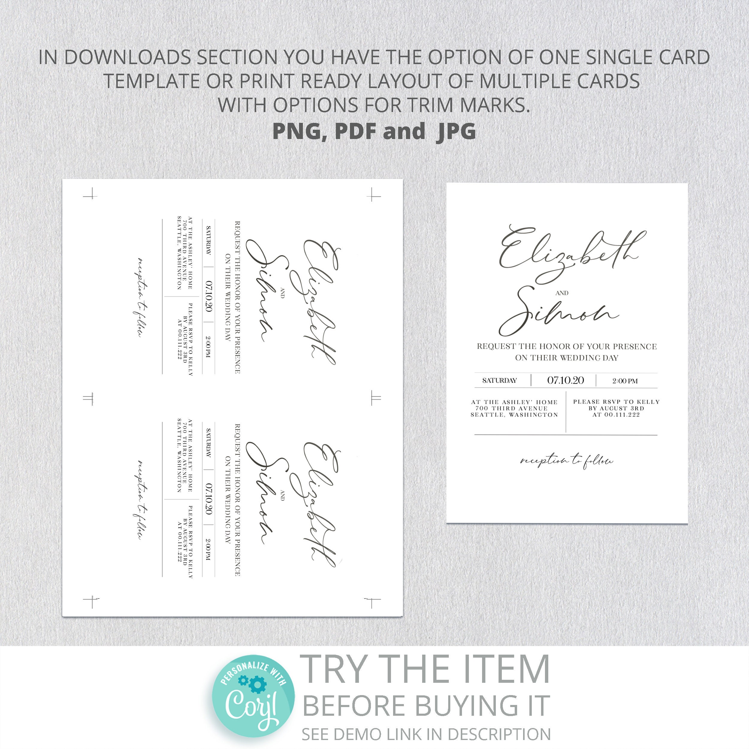 Editable Park Invitation Playground Backyard Party Invitation, Park ...