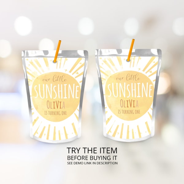 Sunshine Birthday - Etsy