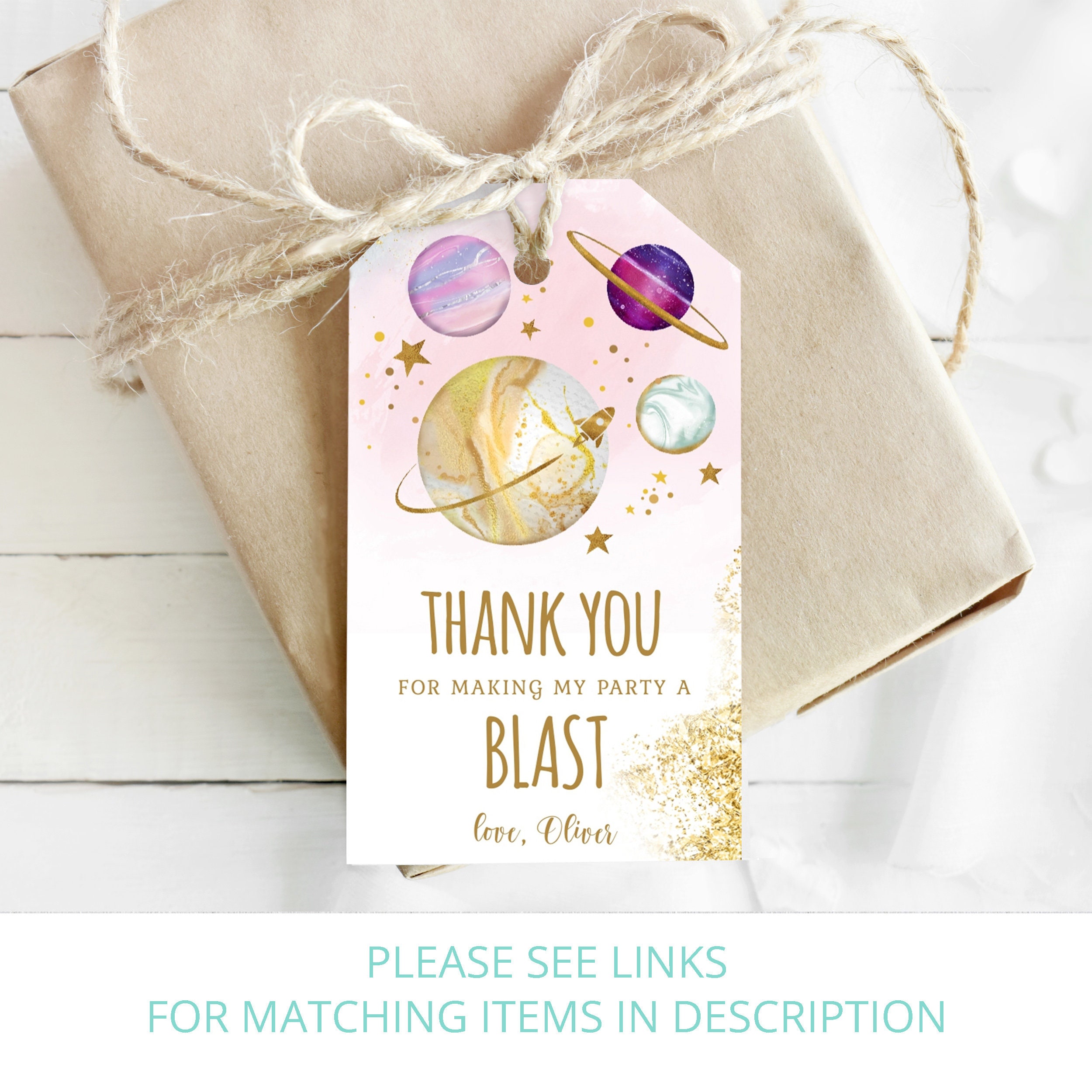 Editable Outer Space Menu Sign Corjl Template Printable Outer - Etsy