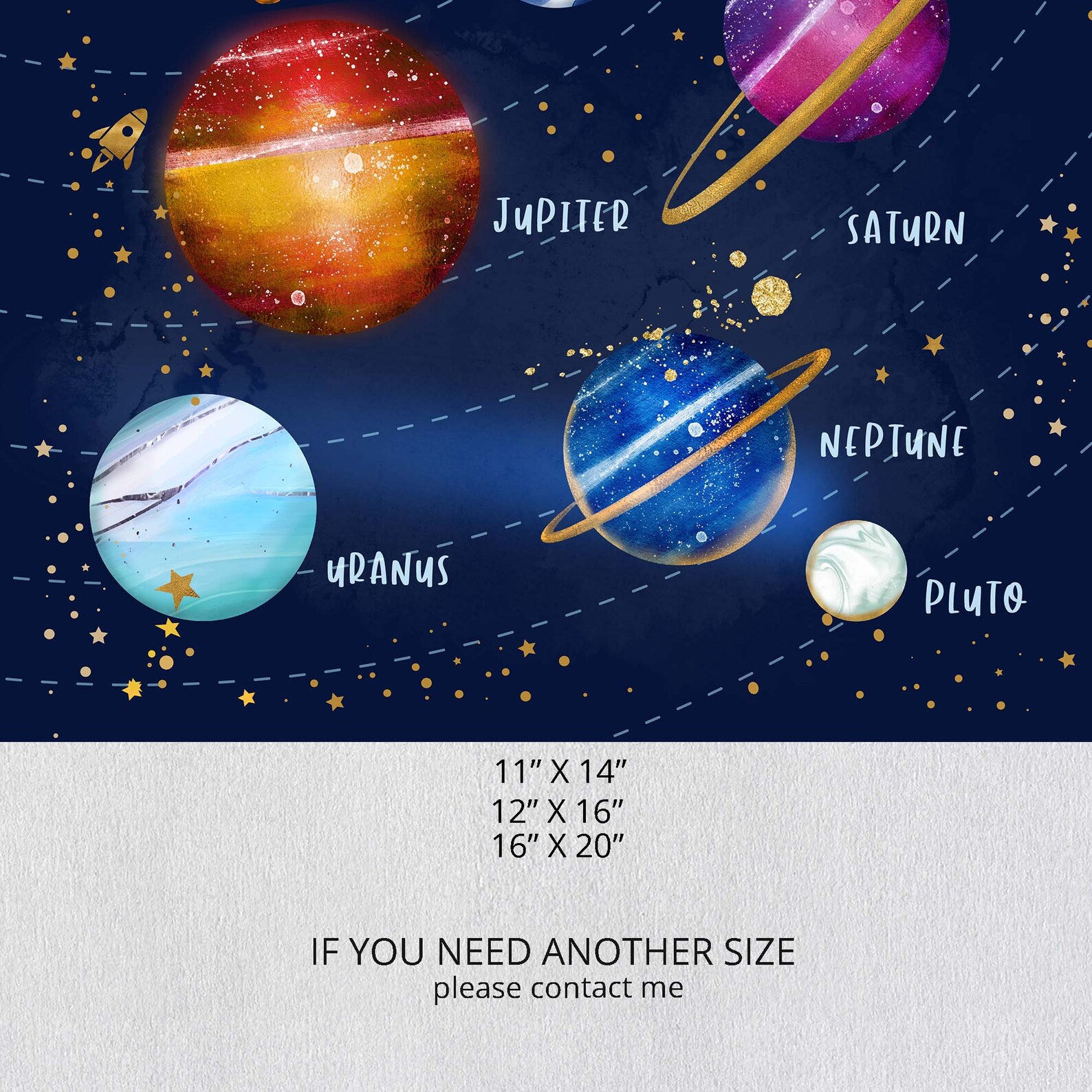 Solar System Print Classroom Posters, Space Posters Classroom Space ...