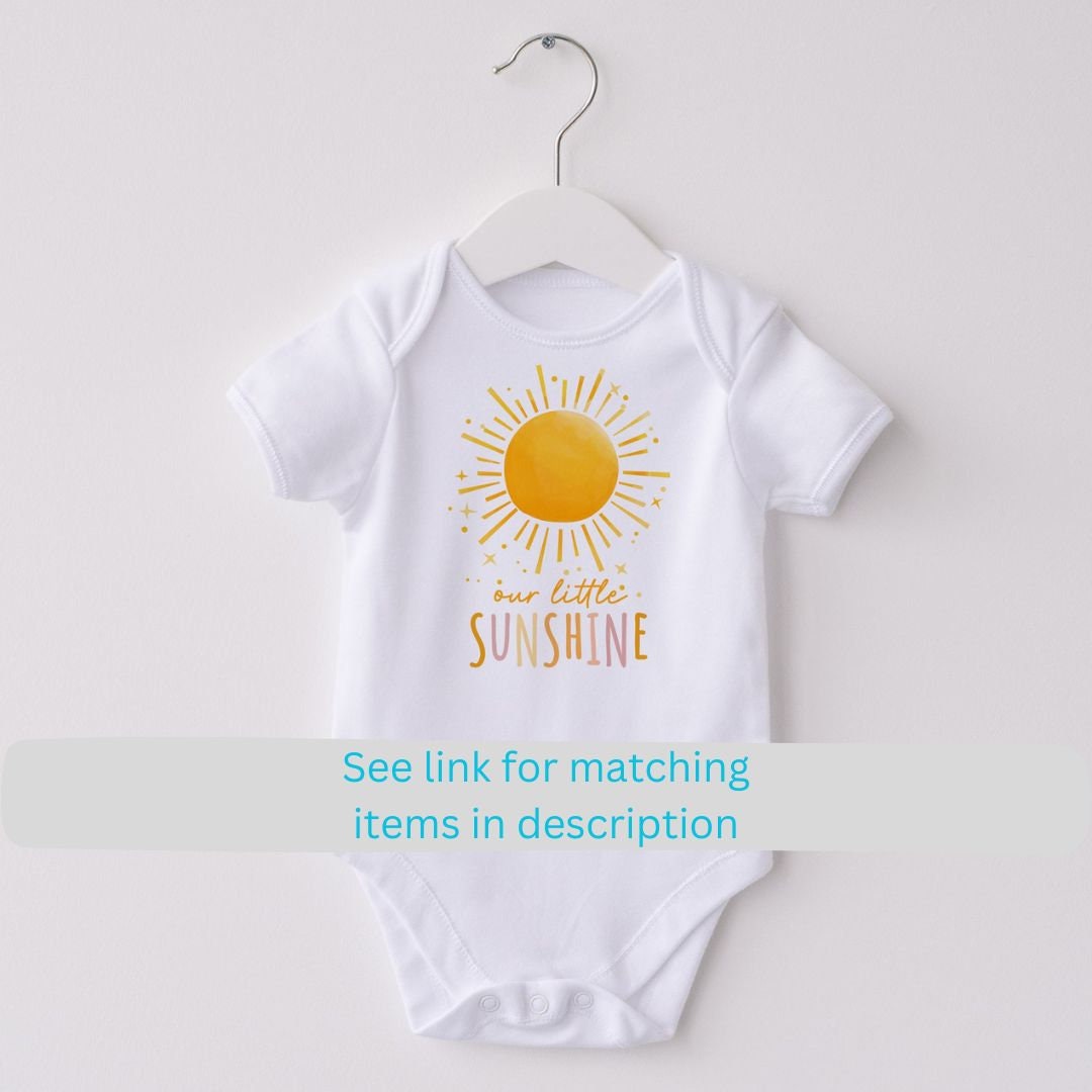 Editable Our Little Sunshine Birthday Milestones Sign | First Trip ...