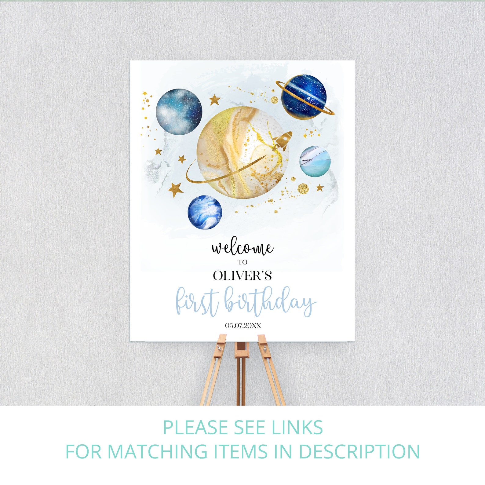 Printable Outer Space Birthday Party Hats Template Space - Etsy