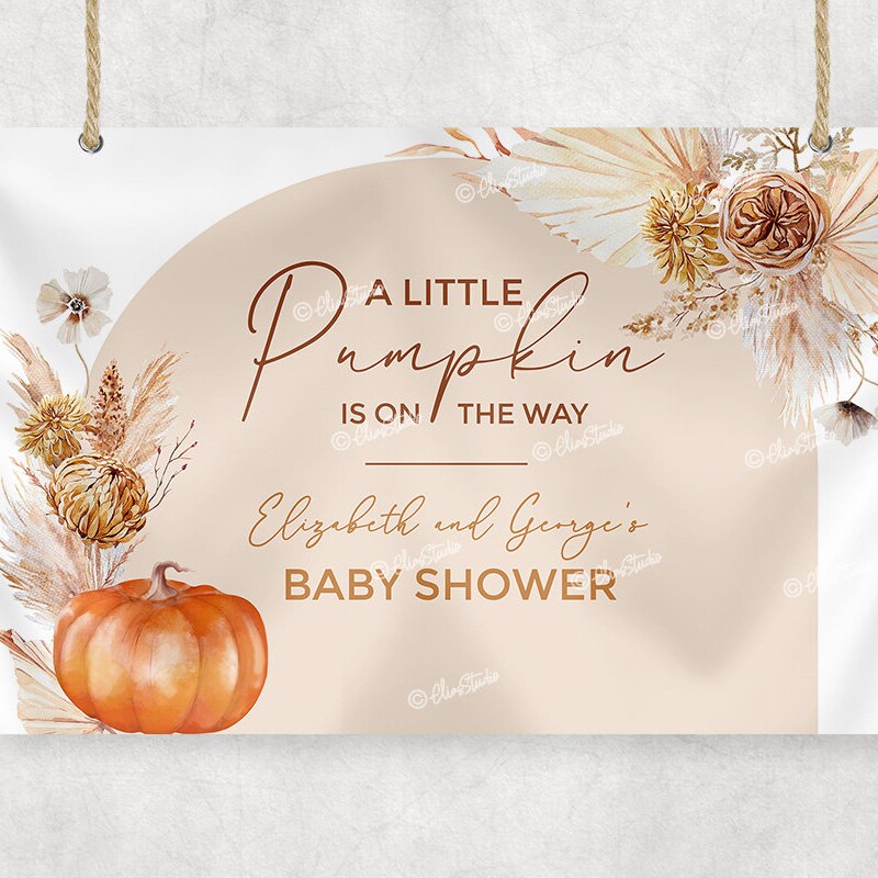 Baby Shower Backdrop - Etsy