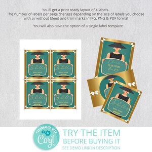 Breakfast at Bride and Co Birthday Party Custom Wine Labels - Etsy